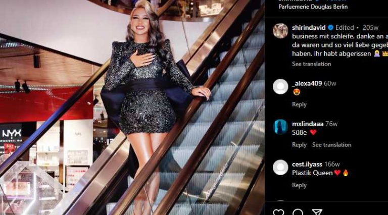 Shirin David Herkunft Eltern, Vermögen, Alter, Partner, Größe, Kinder