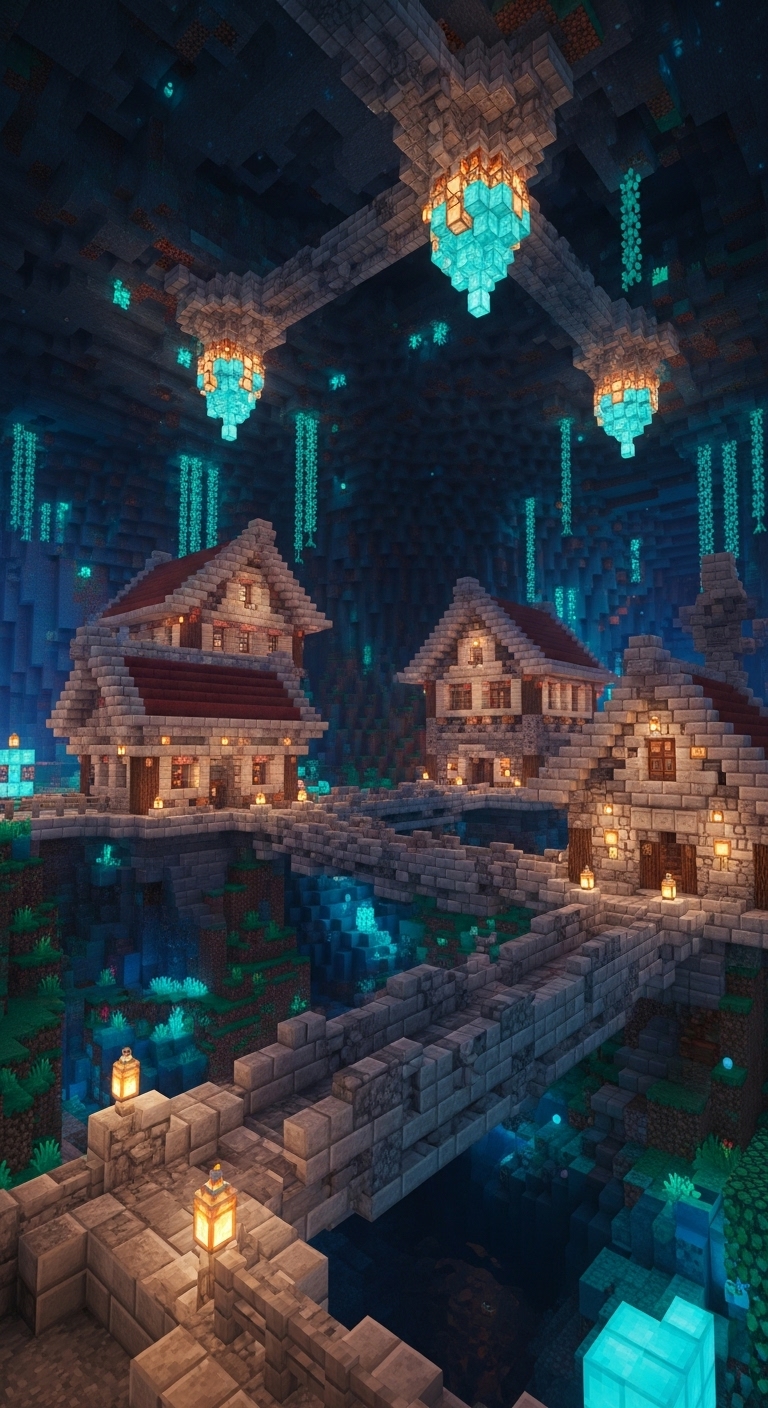 MINECRAFT VILLAGE LAYOUT IDEAS