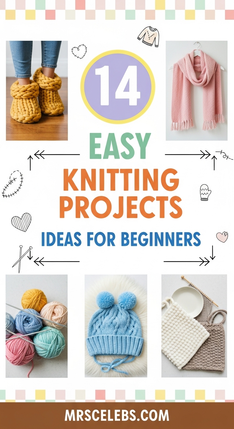 14 Easy Knitting Ideas For Beginners