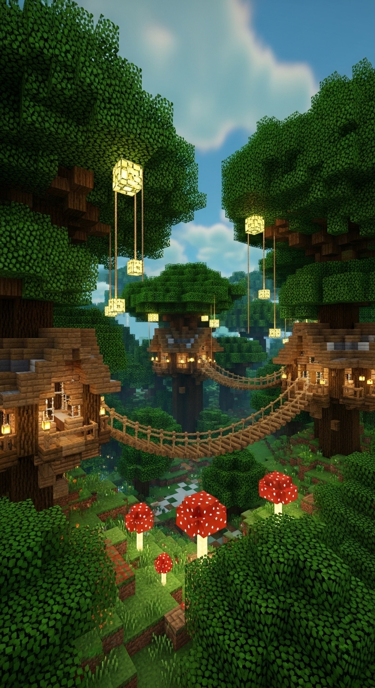 MINECRAFT VILLAGE LAYOUT IDEAS