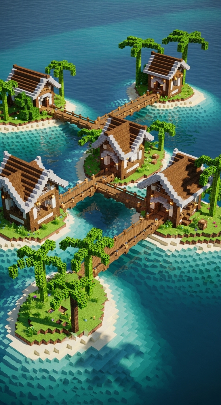 MINECRAFT VILLAGE LAYOUT IDEAS