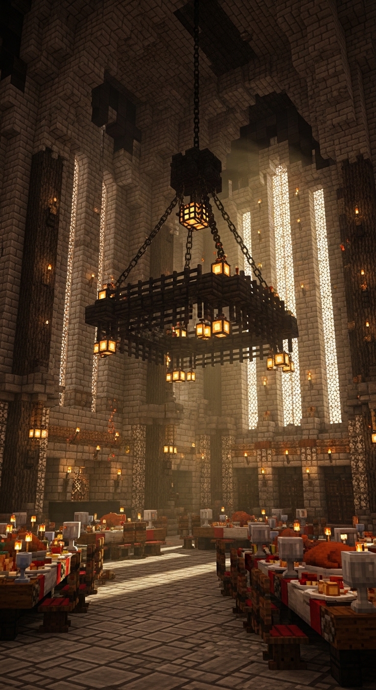 11 MINECRAFT CHANDELIER IDEAS