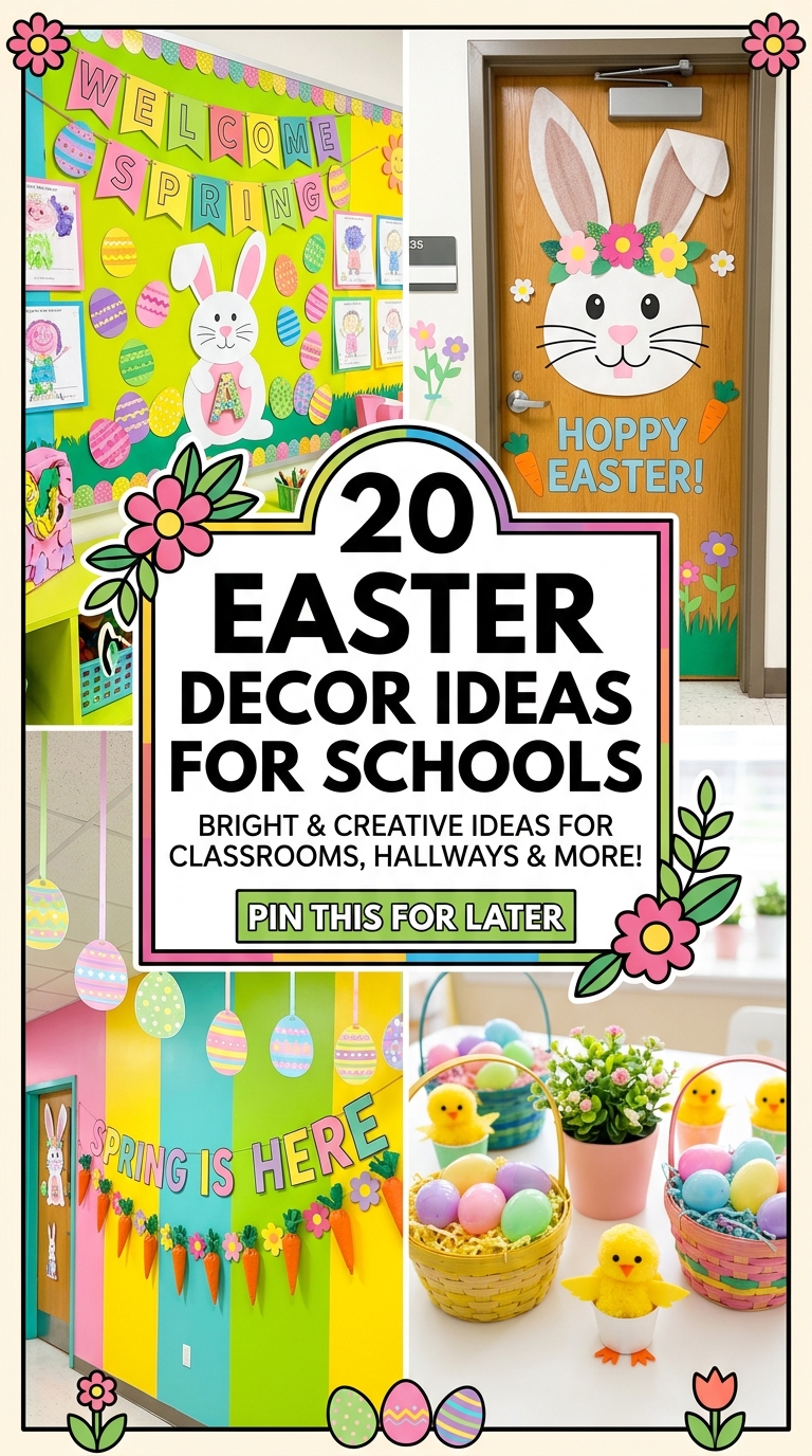 20 Easter Decor Ideas for Schools