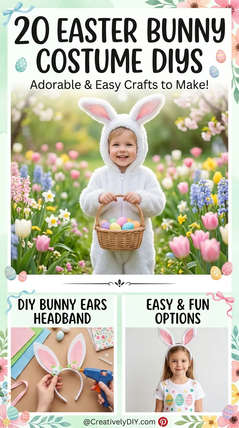 20 Easter Bunny Costume DIY
